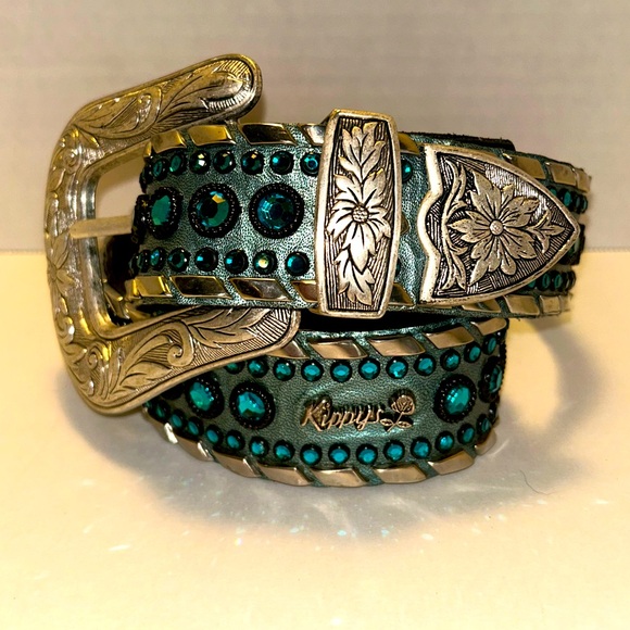 Kippys | Accessories | Kippys Blue Swarovski Iconic Western Cowboy ...
